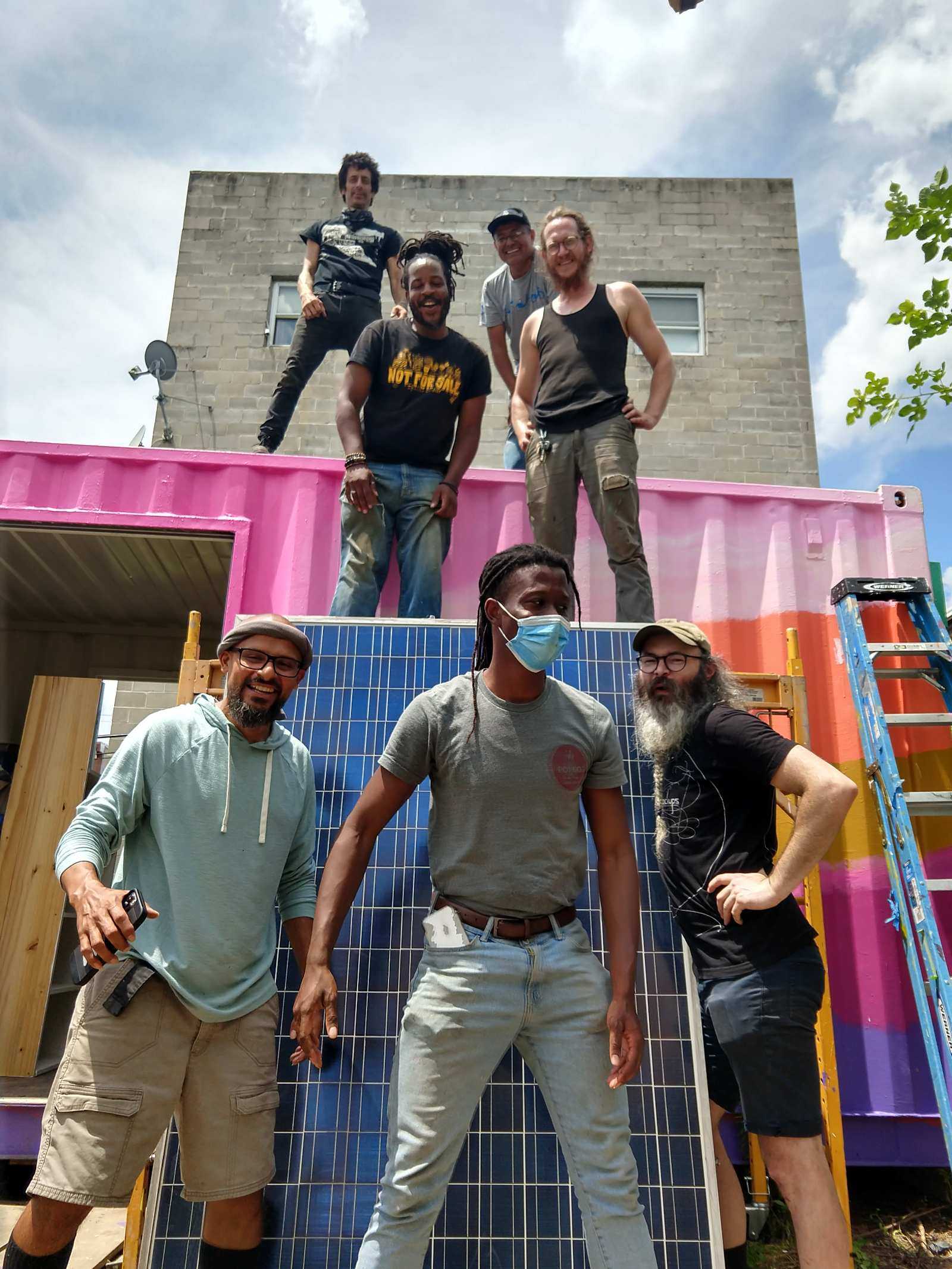 Community Solar install at Iglesias Garden | multi.lectical.net